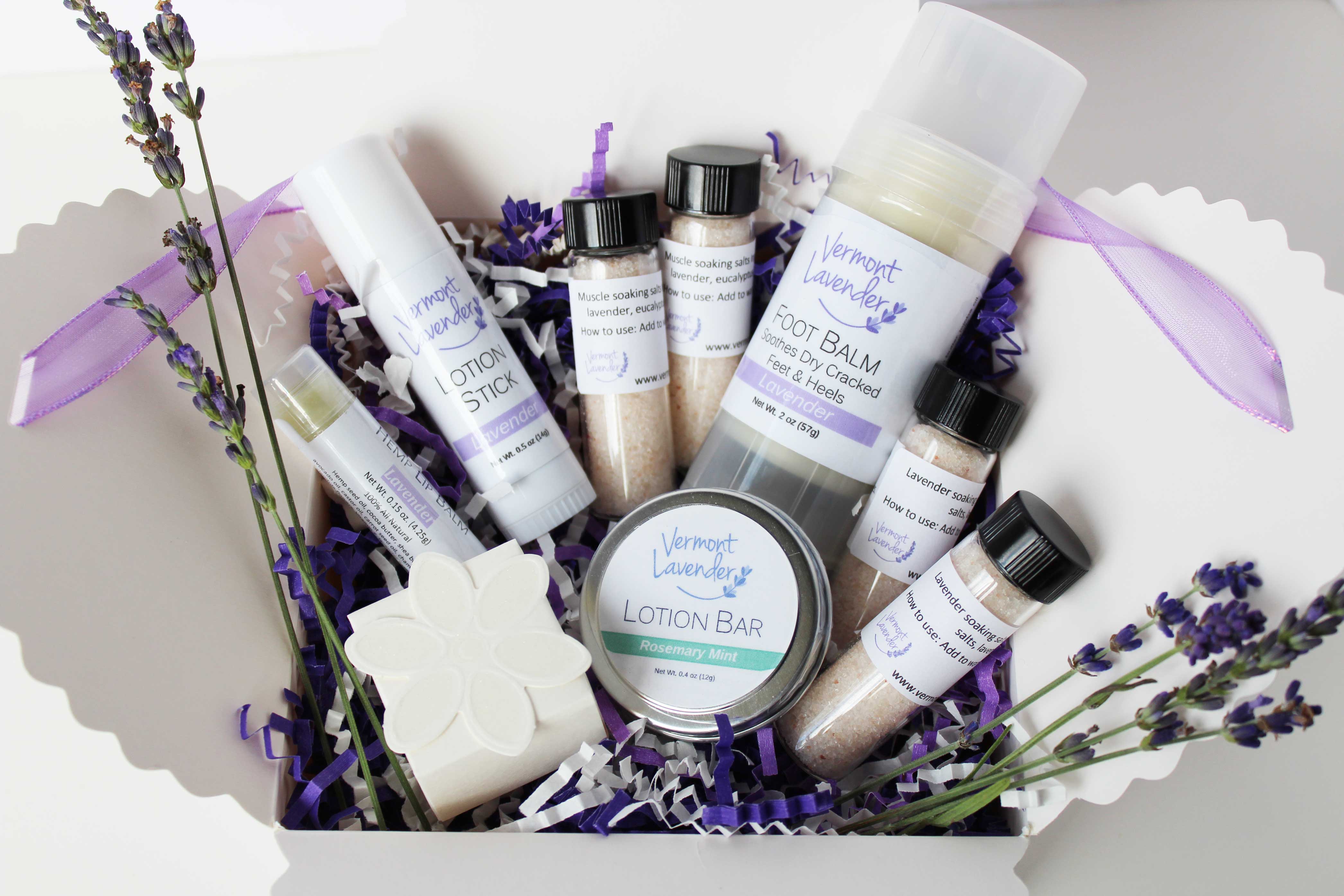 Foot Care Spa Box | Bulgarian Lavender | Love Your Feet And Heels ...